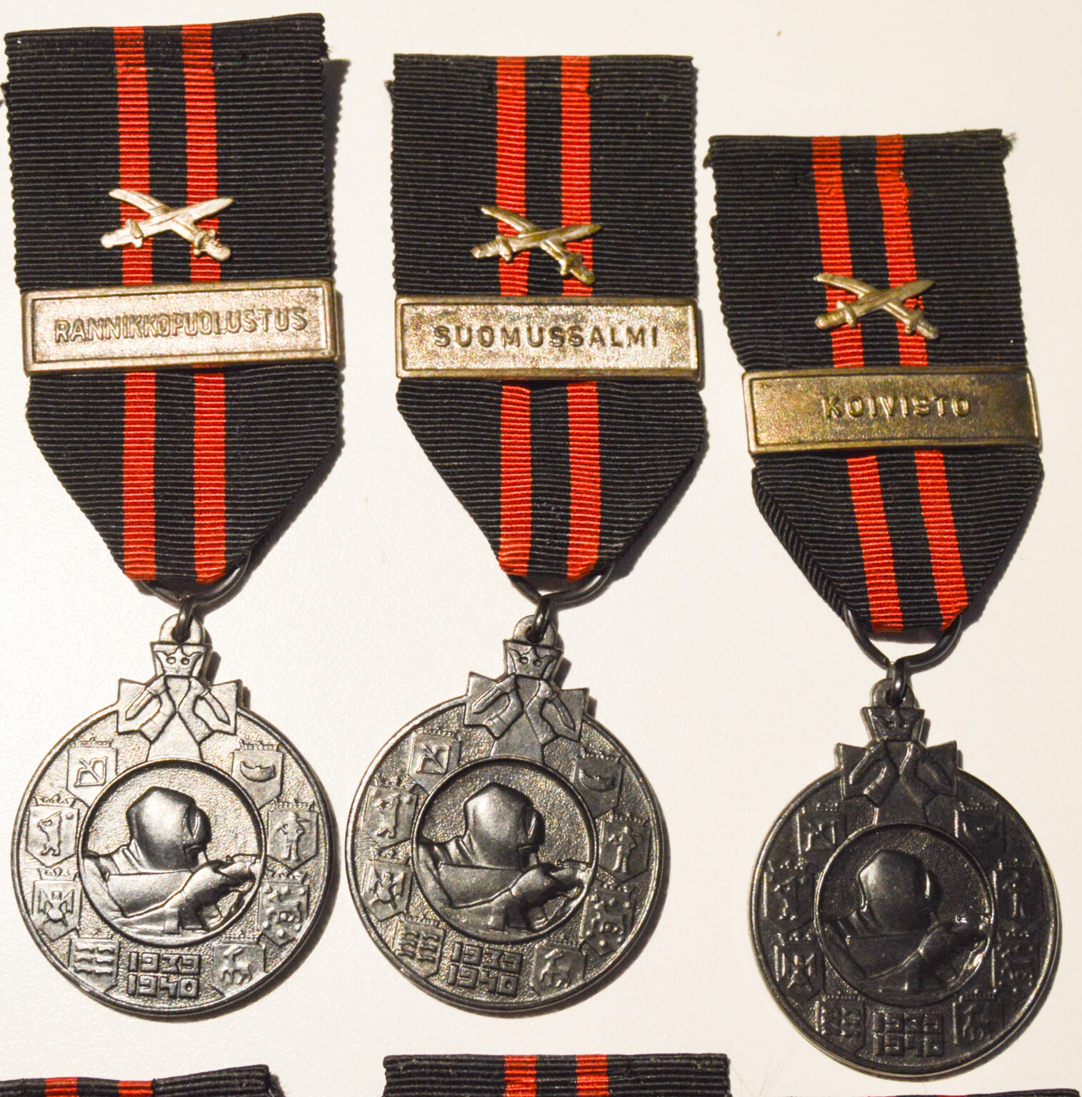 Finland 1939-1940 Winter War Medals Complete Series – Finncoin.com