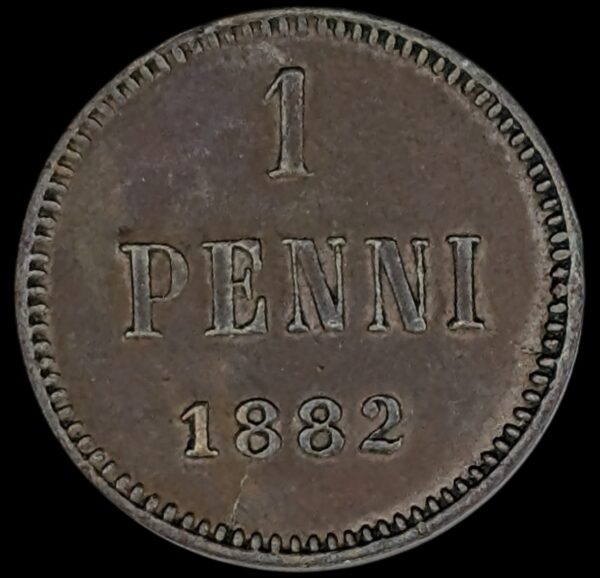 Finland 1882 1 Penni – Finncoin.com